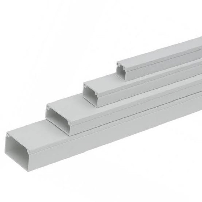 Jual KABEL DUCT DUC DAK PROTEKTOR PENUTUP PELINDUNG KABEL TRUNKING PVC ...