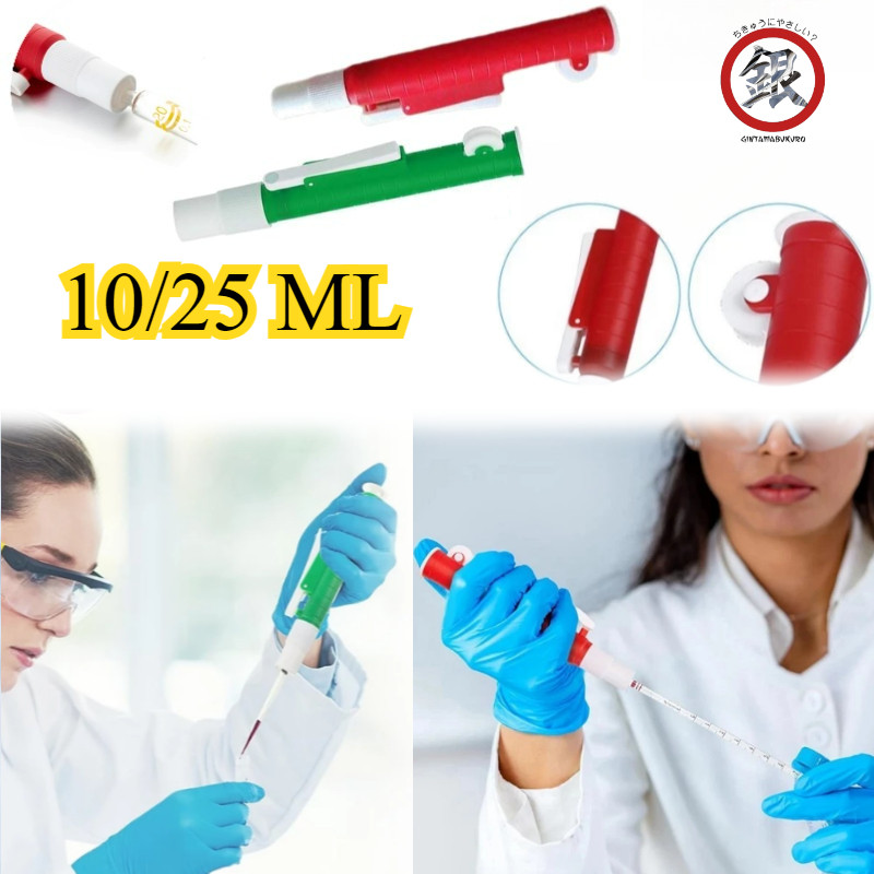 Jual 【Original】10/25 ML Pipette Pump/ Pipette Pompa/Pipet Pump/ Lab ...