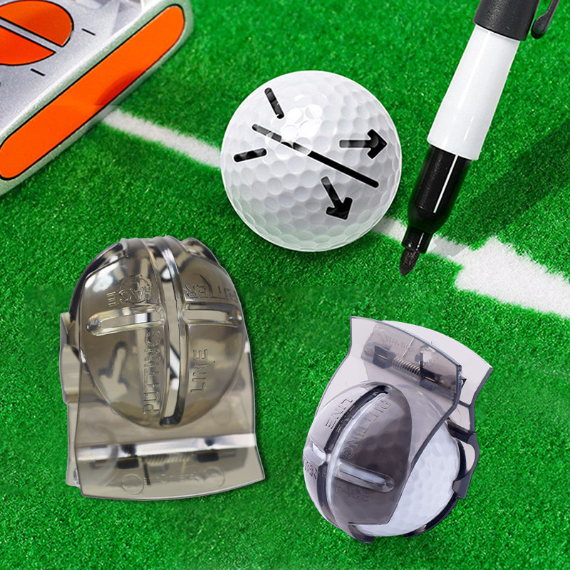 Jual Golf Ball Alignment Line Marker / Alat Penanda Garis Bola Marker ...