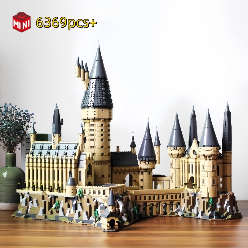 Jual MOC Magic Movie Castle School Wizardry Clock Tower Scenery ...