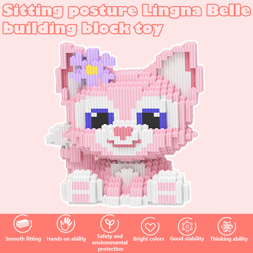 Jual Anak DIY 3D Puzzle Toy Karakter Animasi Blok Susun Disney ...