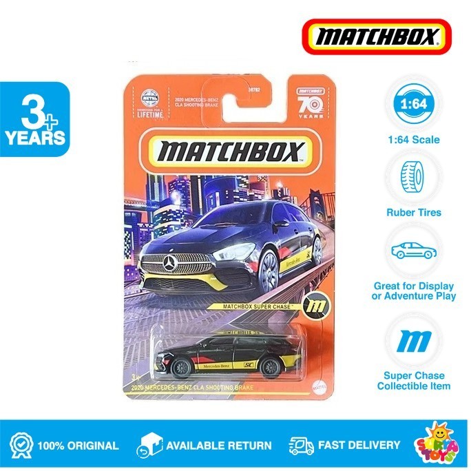 Jual Matchbox Super Chase 2020 Mercedes Benz CLA Shooting Brake ...