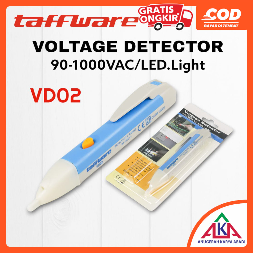 Jual TAFFWARE Tespen Deteksi Kabel Putus AC Voltage Alert Detector Non ...