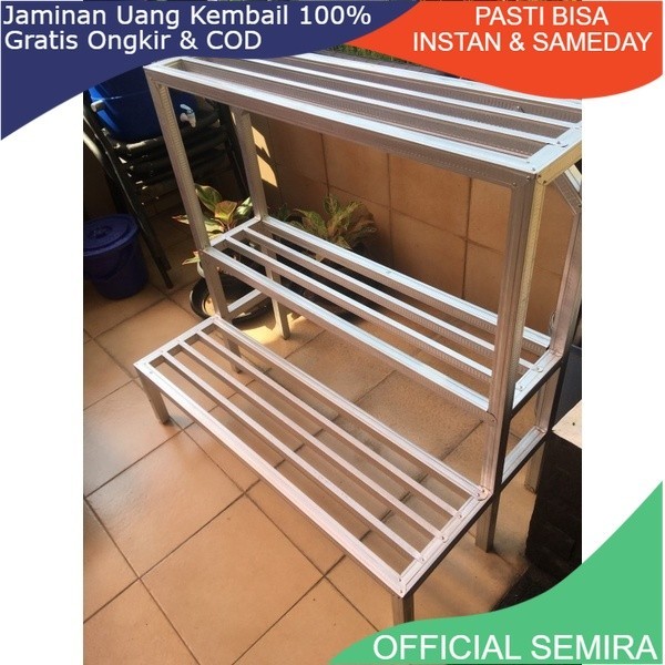 Jual RAK SEPATU/POT TANAMAN BESI HOLLOW GALVANIS ORIGINAL 2×2 ANTIN ...