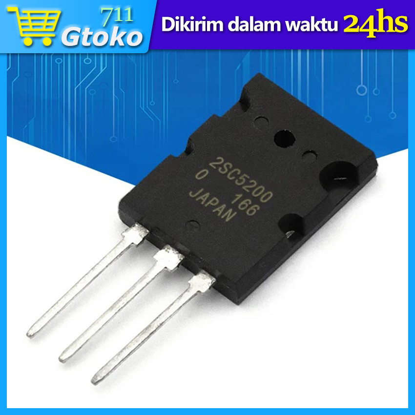 Jual Transistor Toshiba Ori C5200 A1943 / 2SC5200 2SA1943 Harga Satuan ...