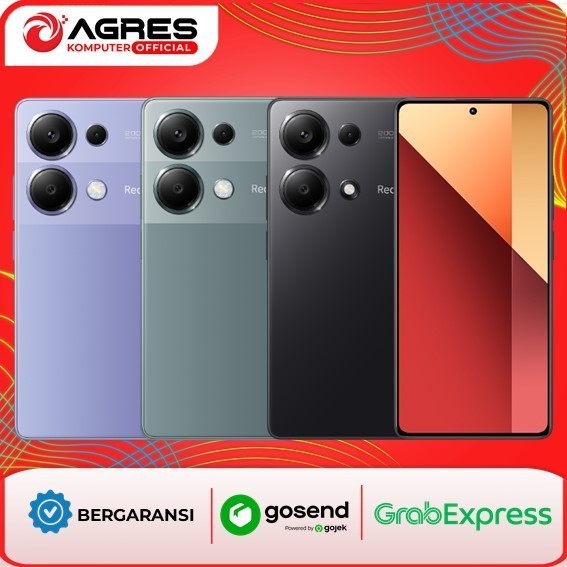 Jual Xiaomi Redmi Note 13 Pro 4G 8/256 GB Garansi Resmi BLACK/WHITE ...