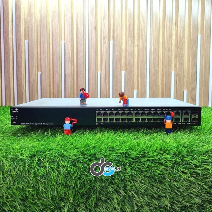 Jual Cisco SG300 28 Port Gigabit PoE+ Managed Switch SG300-28PP-K9 ...