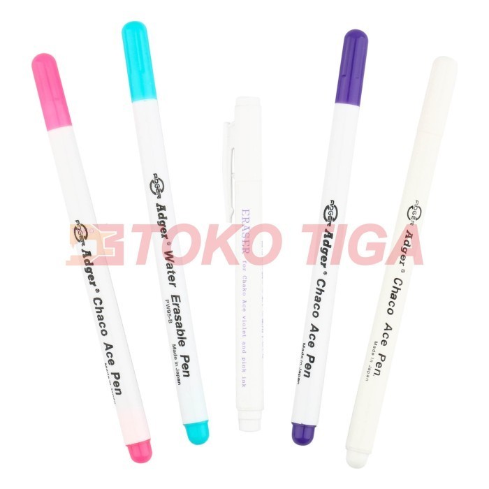 Jual Spidol Penanda Kain / Water Erasable Pen / Fabric Marker Merk ...