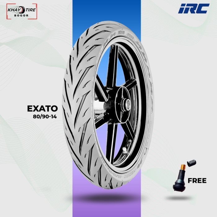 Jual Ban Tubles Motorr Matic IRC EXATO 80/90-14 . | Shopee Indonesia