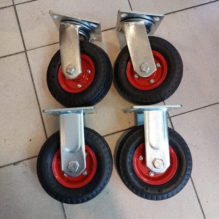 Jual Roda Troli / Caster Wheel / Roda Troli Ban Angin / Roda Ban Pompa ...