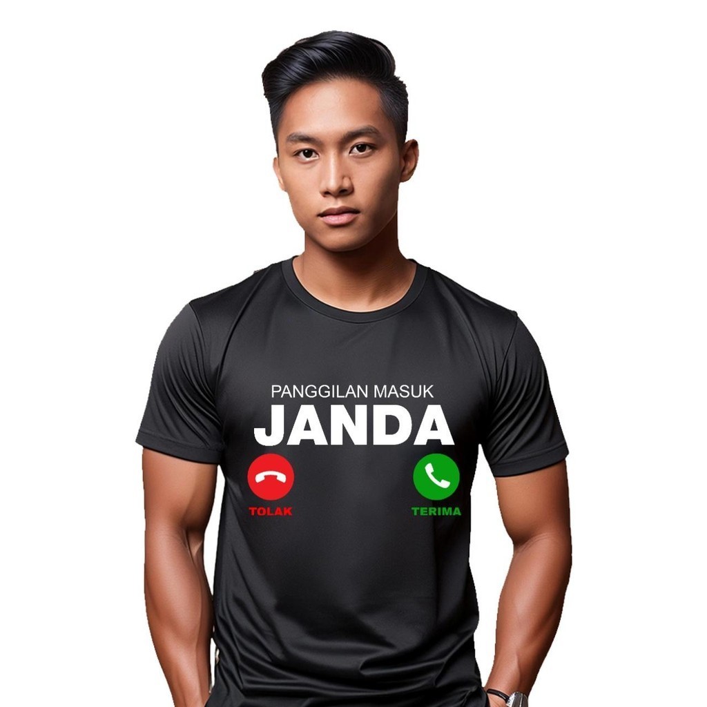 Jual KAOS PANGGILAN DARI JANDA MENGGODA BAJU DISTRO KATUN DISTRO 24S ...