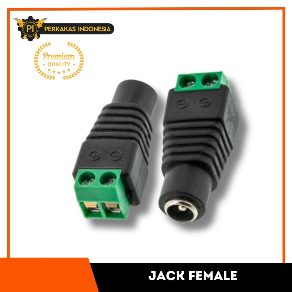 Jual Jack Soket Converter Jack Konektor Penyambung Sambungan Kabel AC ...