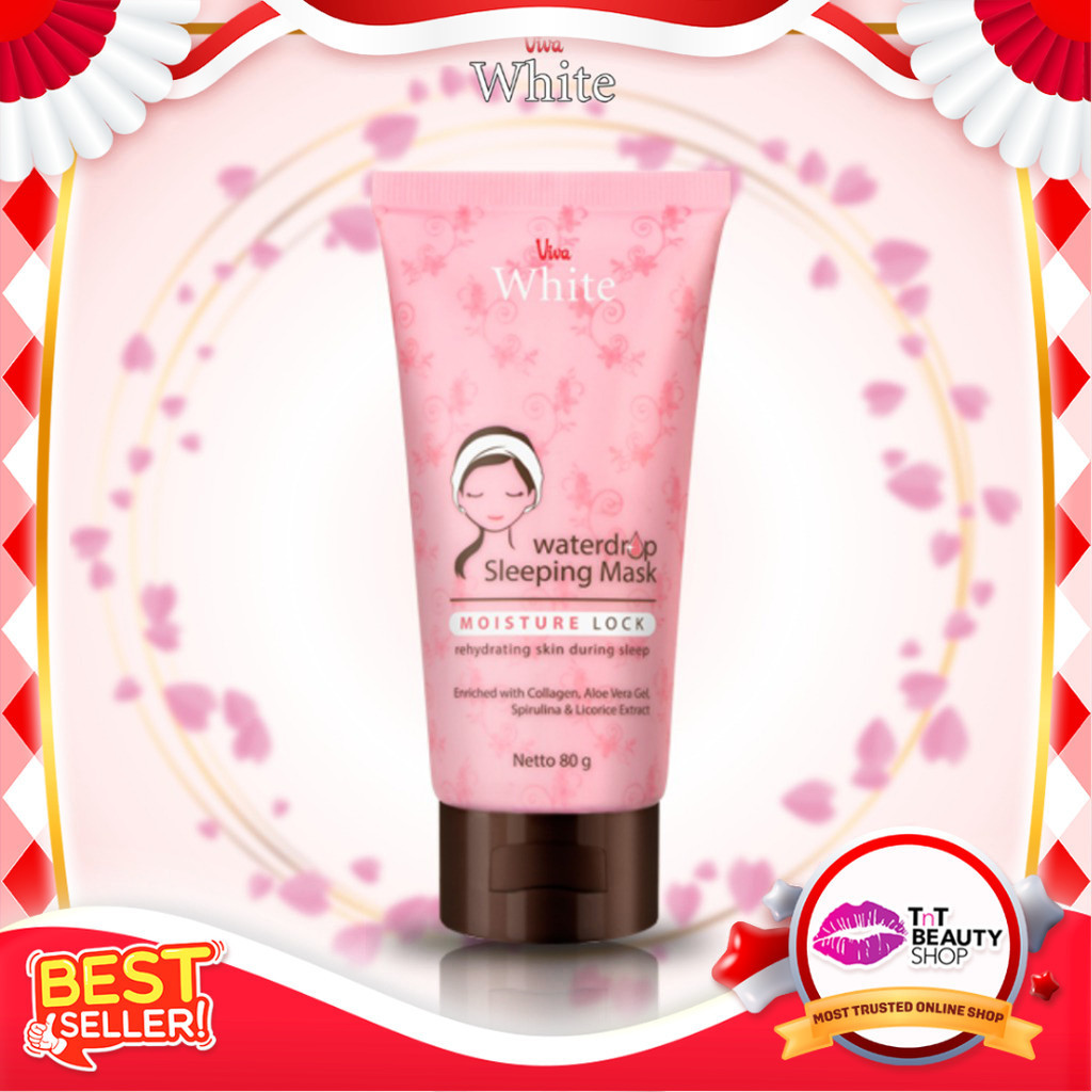 Jual Viva Waterdrop Sleeping Mask | White Water Drop Night | TnT Beauty ...