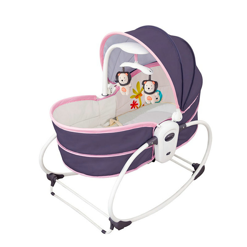 Jual 5 in 1 Electric Baby Rocking Crib, Electric Baby Cradle Vibration ...
