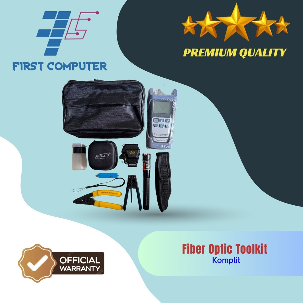 Jual FTTH Tool Kit Set Lengkap OPM VFL Cleaver FO | Shopee Indonesia