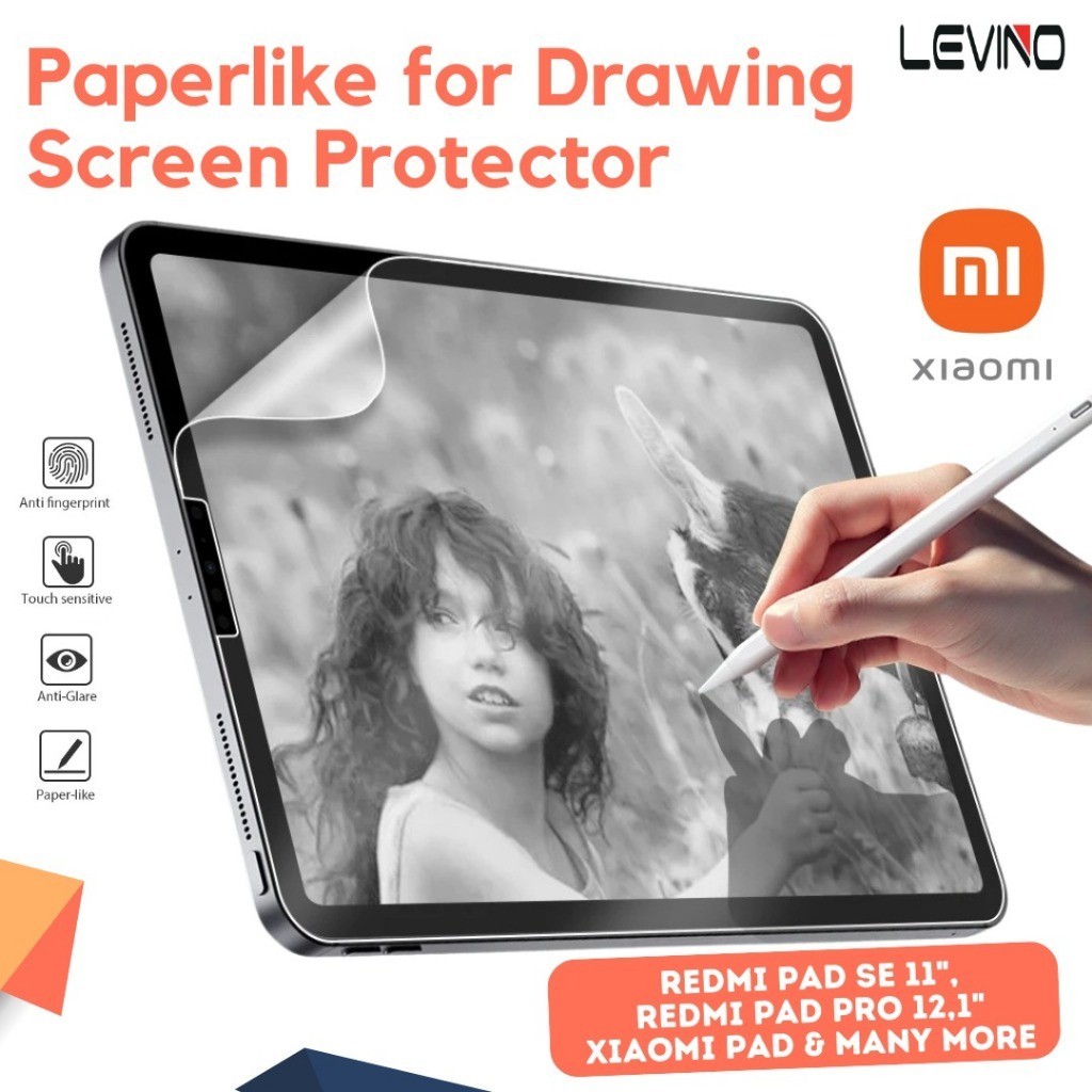 Jual Antigores Paperlike Redmi Pad Se 11 inch Redmi Pad Pro 12.1 ...