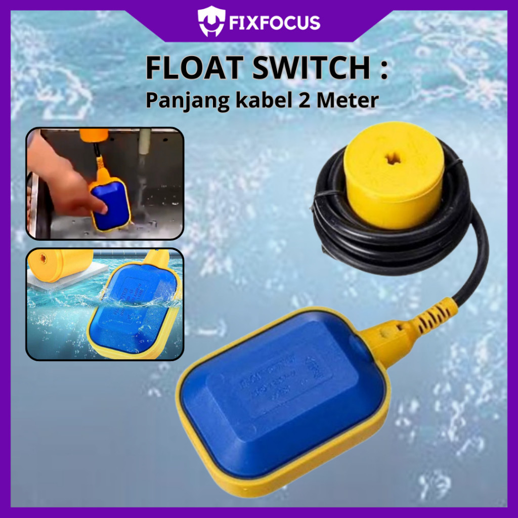 Jual Float Switch Sensor Pelampung Pompa Air Celup Elektrik Otomatis ...