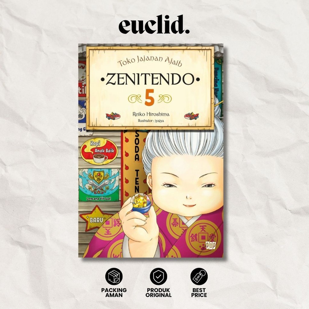 Jual Novel Toko Jajanan Ajaib Zenitendo 5 (Reiko Hiroshima) - Euclid ...