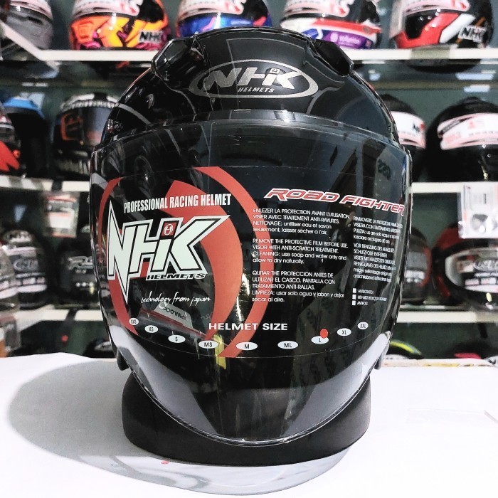 Jual HELM NHK N1 MAX VISOR LIGHT SMOKE ALL WARNA HALF FACE ORIGINAL SNI ...