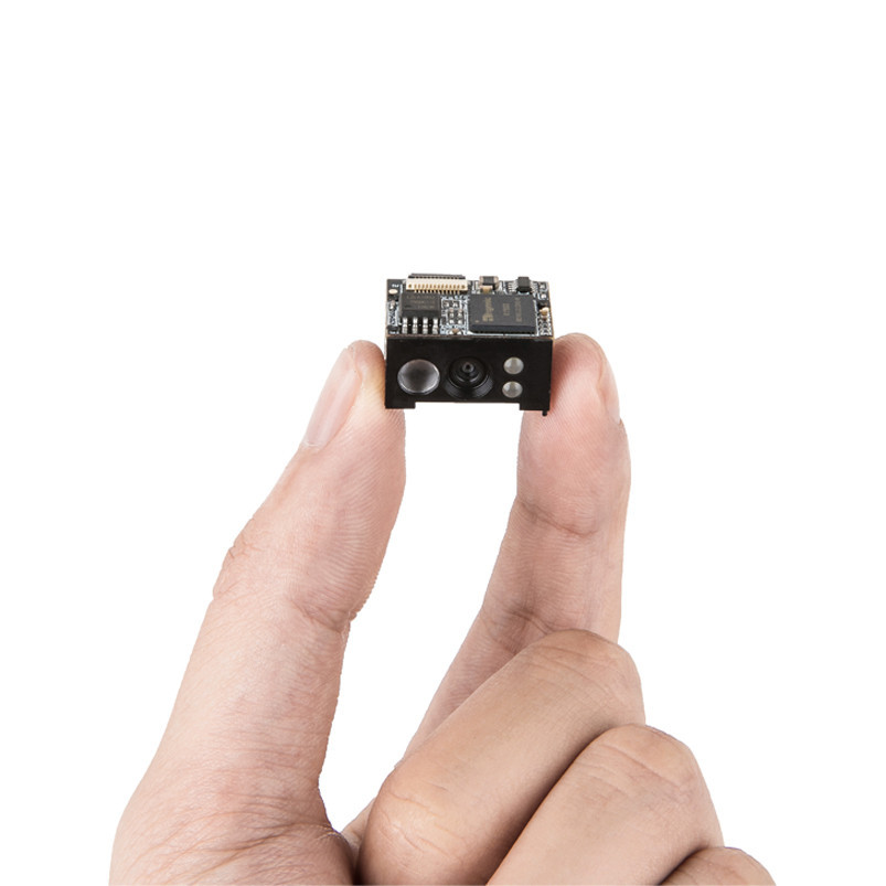 Jual Mini-size 2D CMOS pdf417 embodied Barcode Scanner Module with long ...