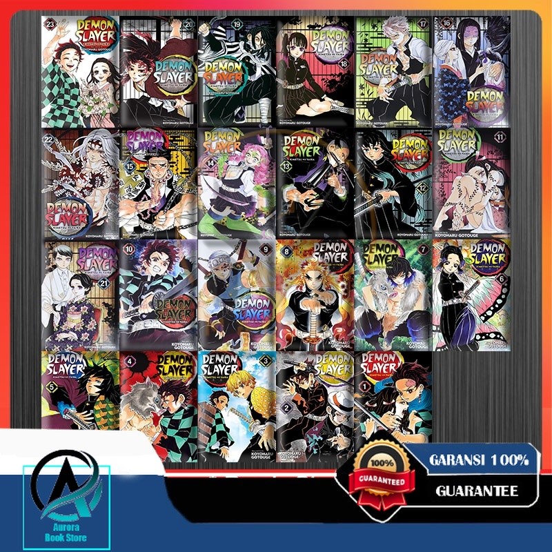Jual (Komik English) Demon Slayer: Kimetsu no Yaiba (23 book series ...