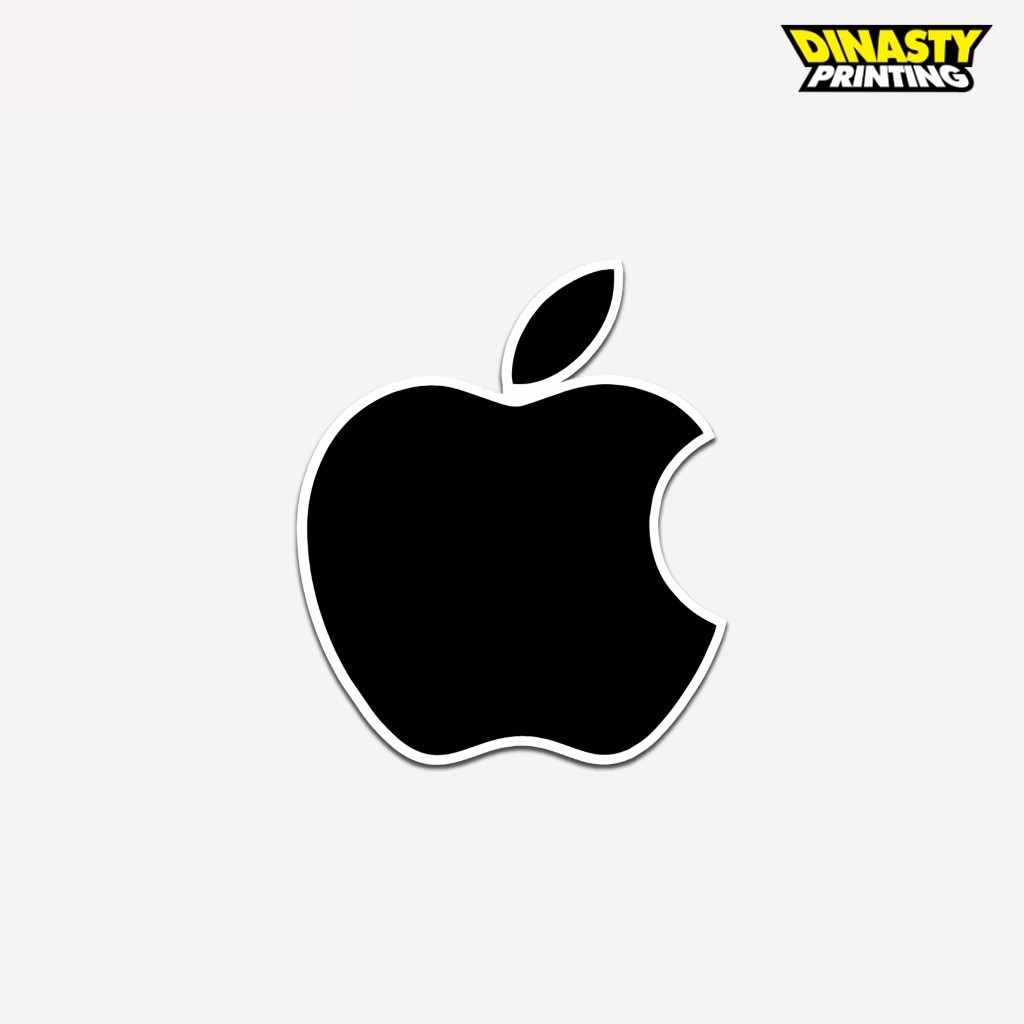 Jual STICKER PRINT CUT APPLE IPHONE LOGO | Shopee Indonesia