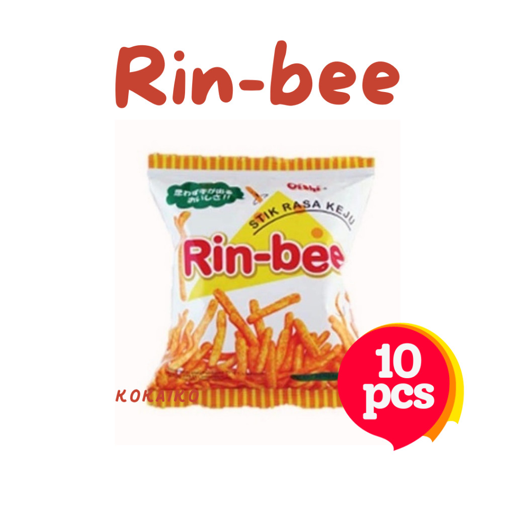 Jual Oishi Rinbee Rasa Keju (1 Renceng isi 10 pcs @10gr) | Shopee Indonesia