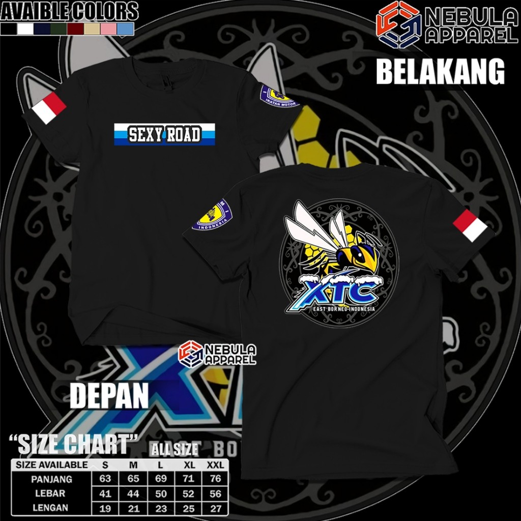 Jual Kaos Xtc Terbaru - Baju Xtc Indonesia - Baju Komunitas Motor ...