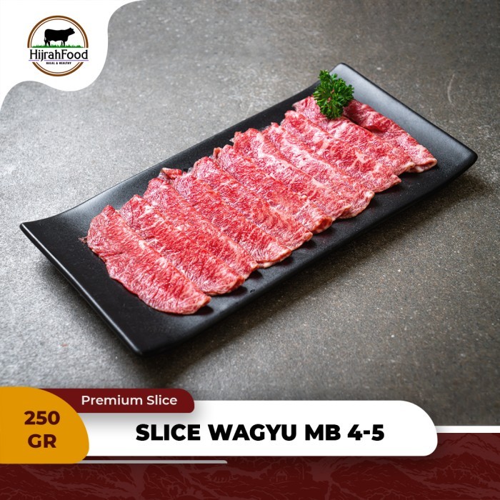 Jual Slice Beef Wagyu MB 4-5 AUS Premium 250 gram Daging Sapi Iris ...