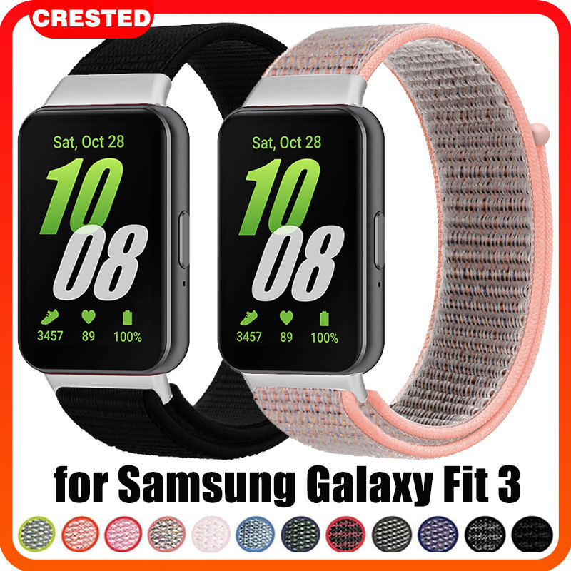 Jual Nylon Loop Band Strap for Samsung Galaxy Fit 3 Sport Belt Bracelet ...