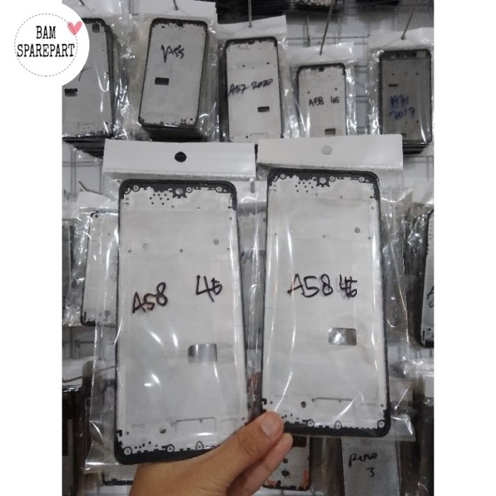 Jual Tulang Frame Oppo A58 4G - Frame LCD - Sparepart hp | Shopee Indonesia