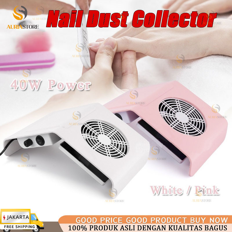 Jual COD Nail Dust Collector Nail Dust Suction/ Expert NAIL ART Dust ...