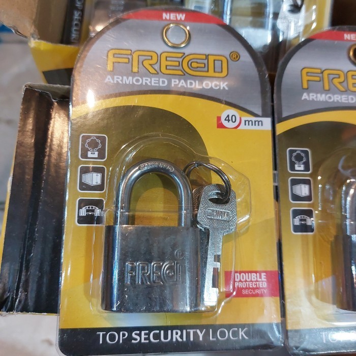 Jual Gembok Nekel FREED Leher Pendek 40mm - Pendek | Shopee Indonesia