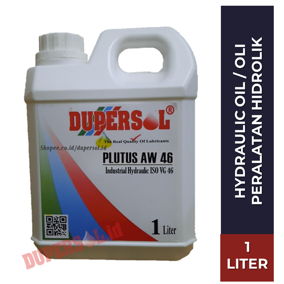 Jual DUPERSOL PLUTUS AW 46 / Oli Hidrolik Iso VG 46 ( ECER REPACK 1 ...