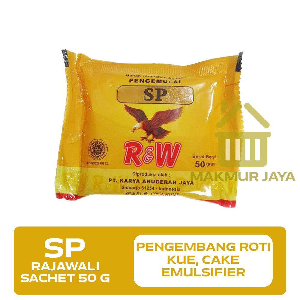 Jual SP Pengembang Kue Roti RAJAWALI Sachet 50 gr - Pengemulsi Pelembut ...