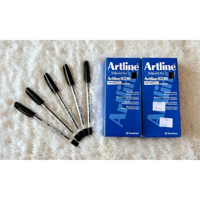 Jual PULPEN MERK ARTLINE EK8210 ISI 12 PCS | Shopee Indonesia