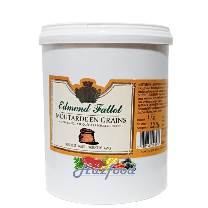 Jual Edmon Fallot Mustard Engrain | Fallot Moutarde En Grains Mustard 1 ...