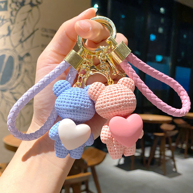 Jual Gantungan Kunci Beruang Bear Love Couple Perawatan Gantungan Kunci ...