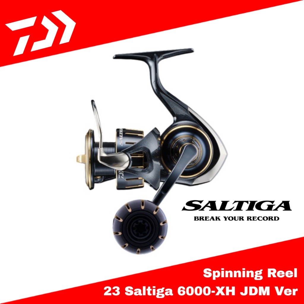 Jual Daiwa Spinning Reel 23 Saltiga 6000-XH JDM Version | Shopee Indonesia