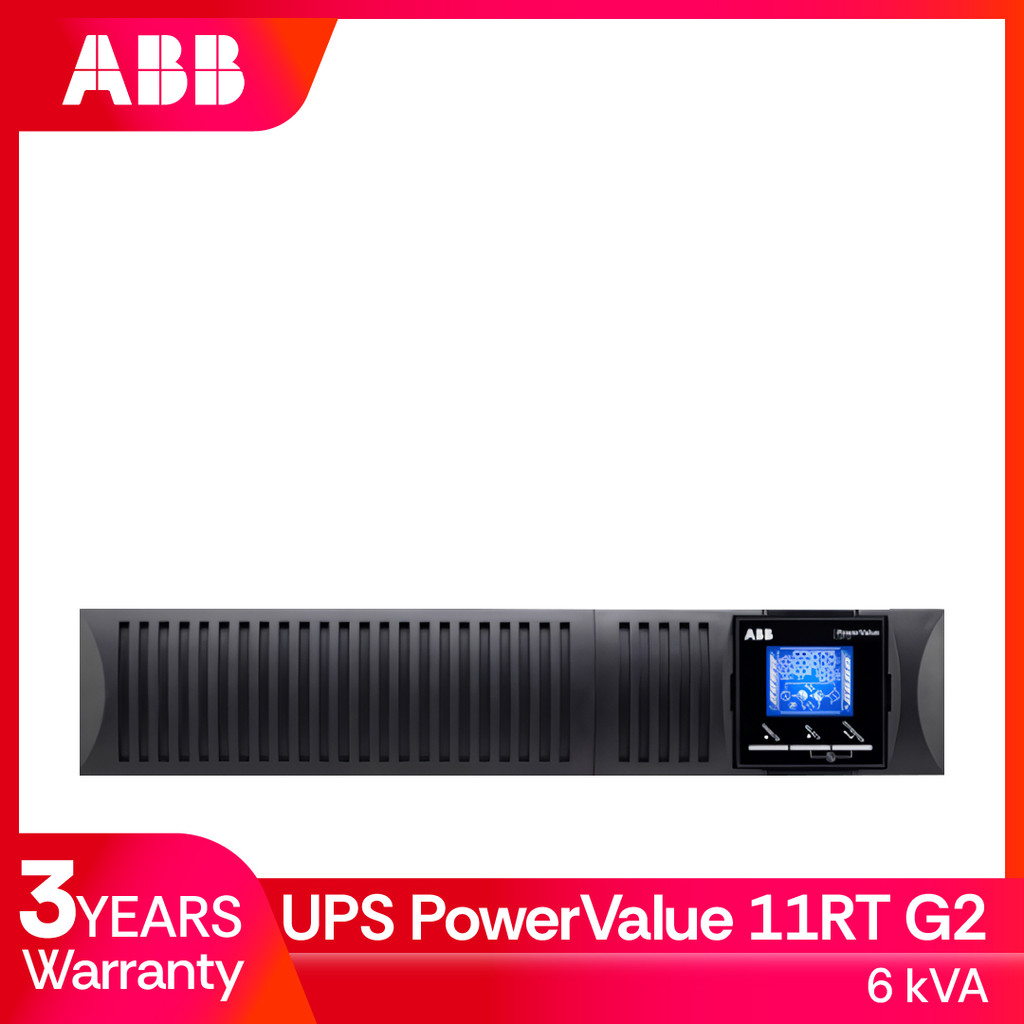 Jual ABB UPS PowerValue 11RT G2 6 kVA W/O Battery RS232 USB COM slot | Shopee Indonesia