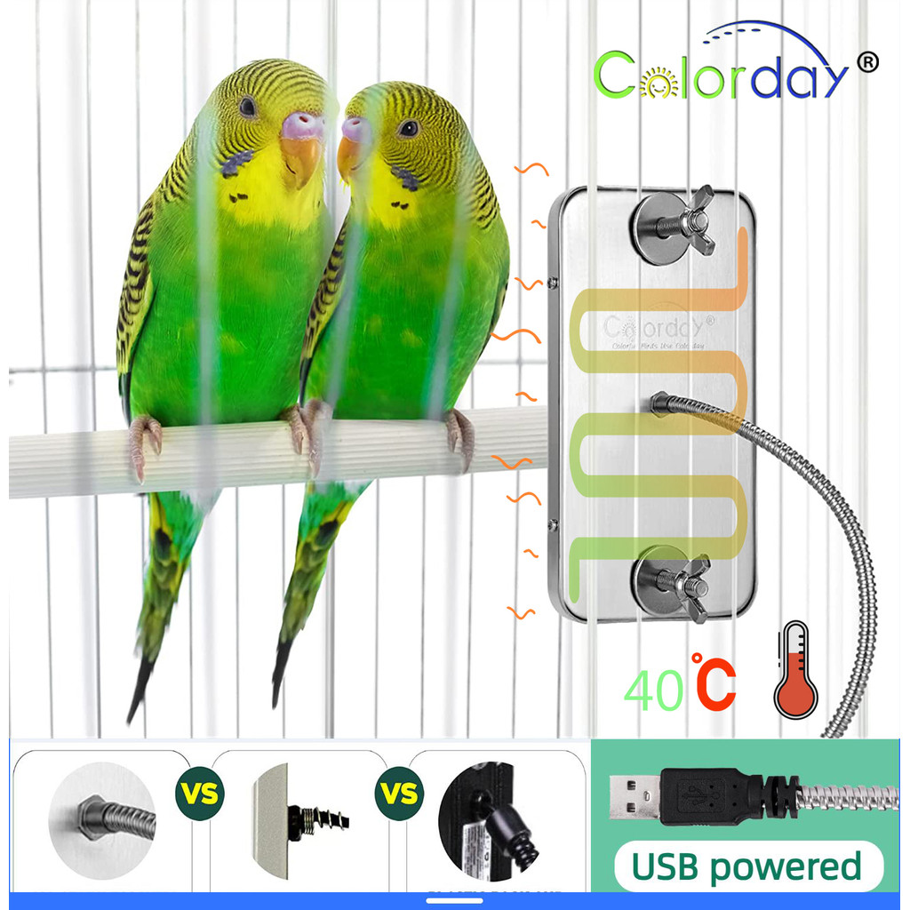 Jual Birds Thermostat Lamp Bird Warmer Parrot Heater Bird Cage ...