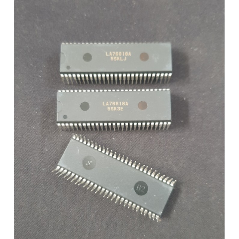 Jual IC LA76818A LA 76818A Sanyo 54-PIN Dip-s I2C Bus Control Komponen ...