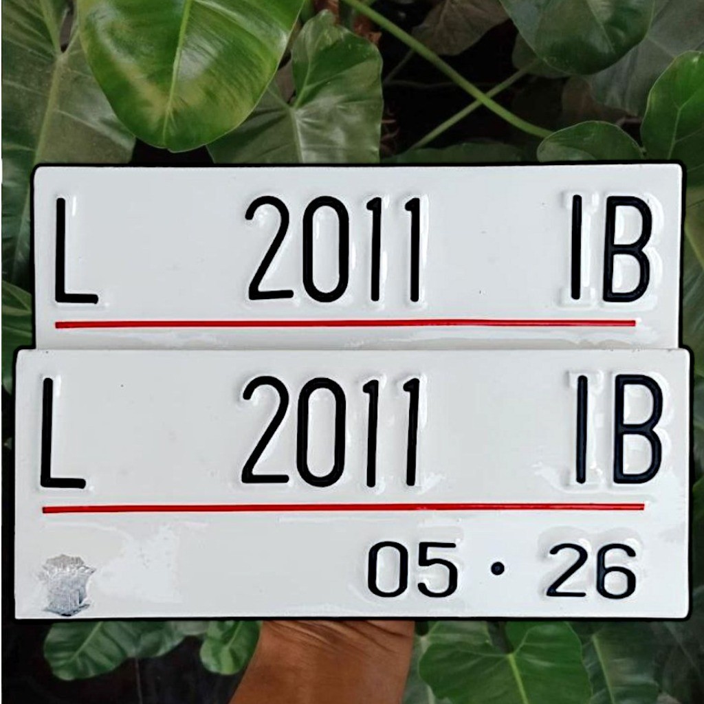 Jual Plat Custom Motor Kecil Baut Tanam | Shopee Indonesia