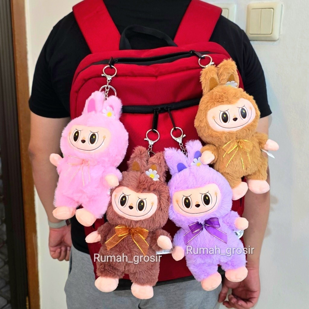 Jual COD Gantungan Kunci Boneka Labubu The Monsters Exciting Macaron ...