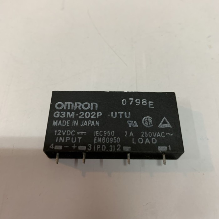 Jual relay ssr solid state relay G3M-202P-UTU 12v 12volt//relay ssr solid state relay G3M-202P ...