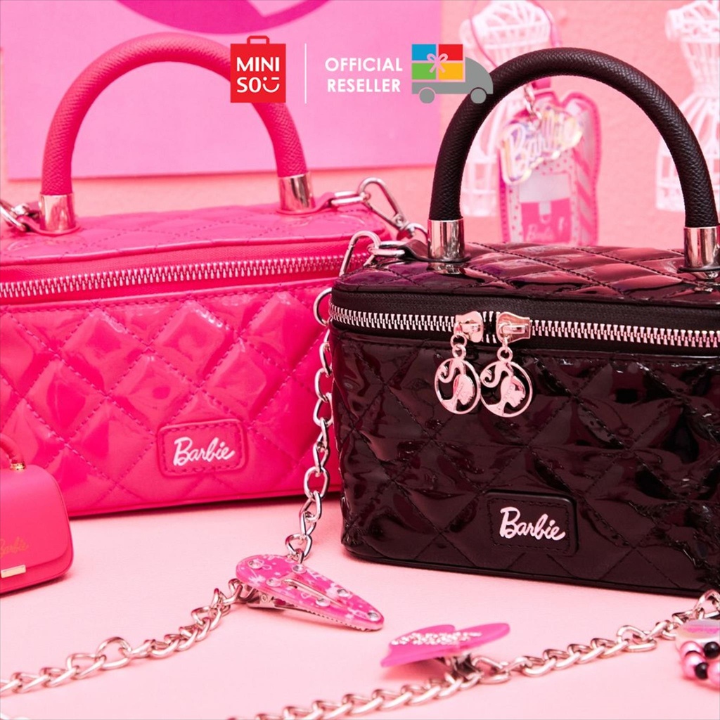 Jual MINISO x BARBIE Tas Wanita / Rhombus | Shopee Indonesia