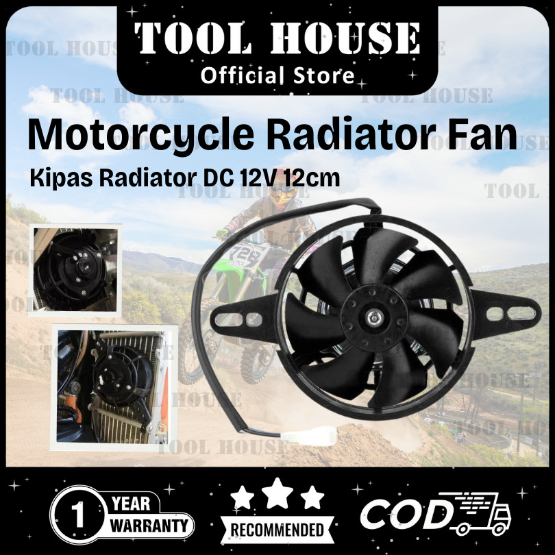 Jual Tool House [Garansi Toko 1 Tahun] Motorcycle Radiator Fan Kipas ...