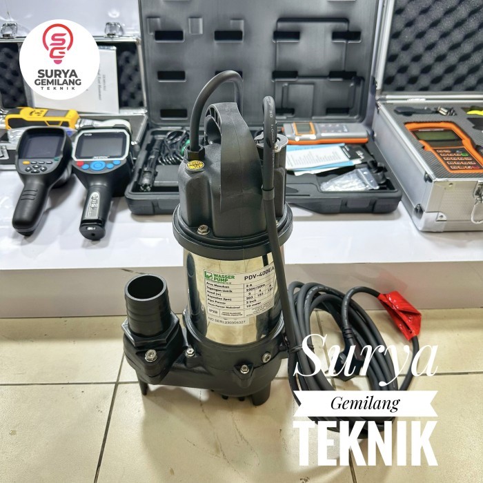 Jual Pompa Celup Air Kotor Wasser PDV 400 EA Submersible Pump | Shopee Indonesia