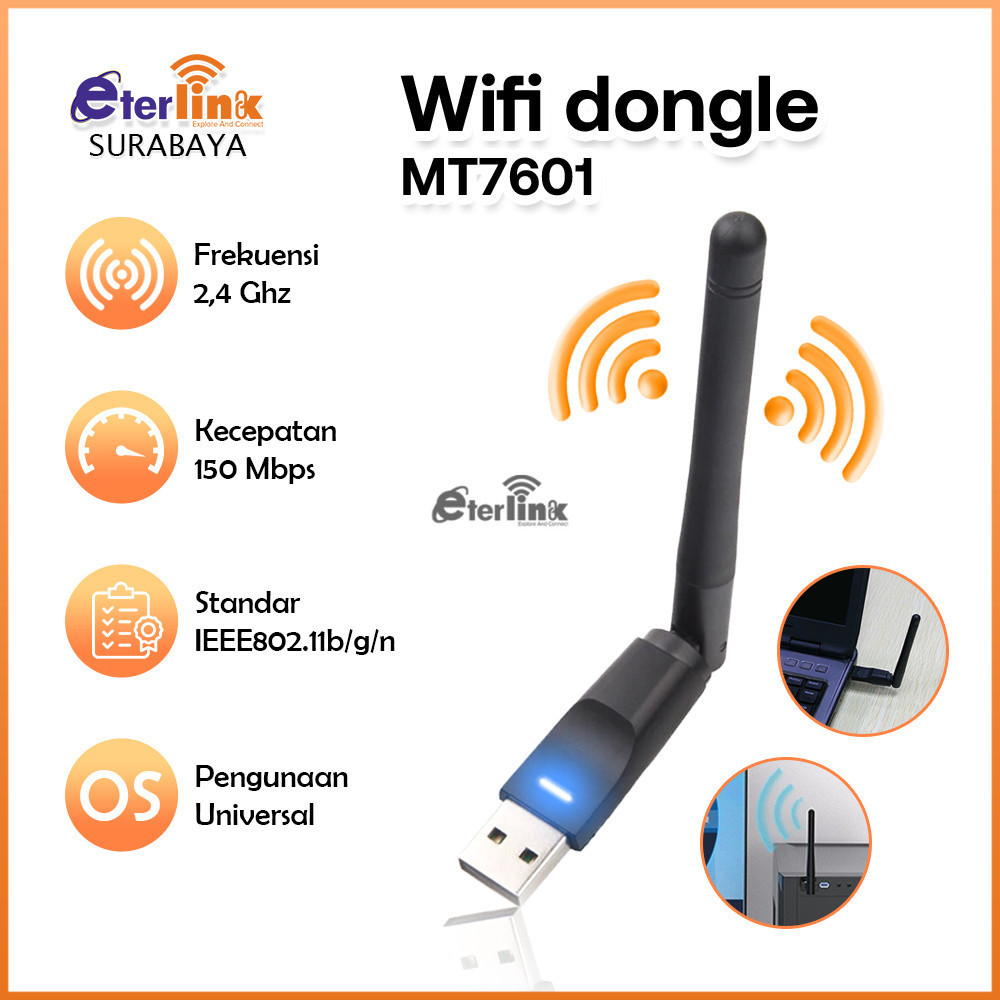Jual [Bisa COD] USB WiFi Dongle USB WIFI PC / USB WIFI LAPTOP / WIFI Dongle Adapter | Shopee ...