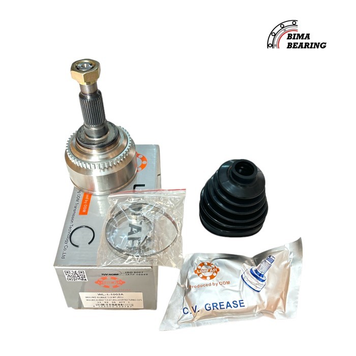 Jual CV JOINT LUAR OUT ABS WULING ALMAZ CORTEZ TURBO 1.5 CVT MT AT UNIFAR AS RODA OUTER KOKEL ...